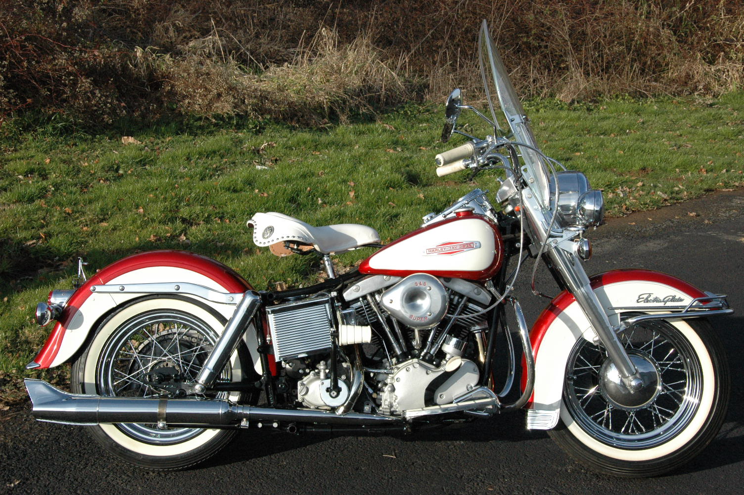 biker excalibur II: 1966 HARLEY DAVIDSON ELECTRA GLIDE FLH SHOVELHEAD ...