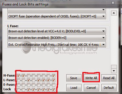 Setting Fuse Bit Atmega8 atau Atmega 16 Menggunakan Software Khazama - Tips Trik Alfanetcell