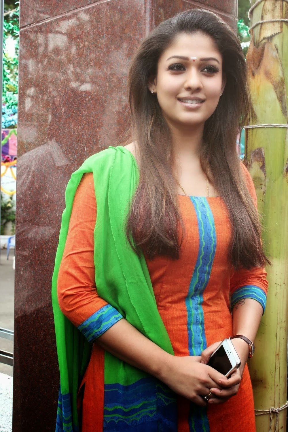 Actress Nayanthara Latest Gorgeous Stills In Churidar - Cine Gallery