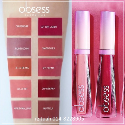 Obsess Cosmetics Liquid Matte Lipstick - Rz Tuah Ent