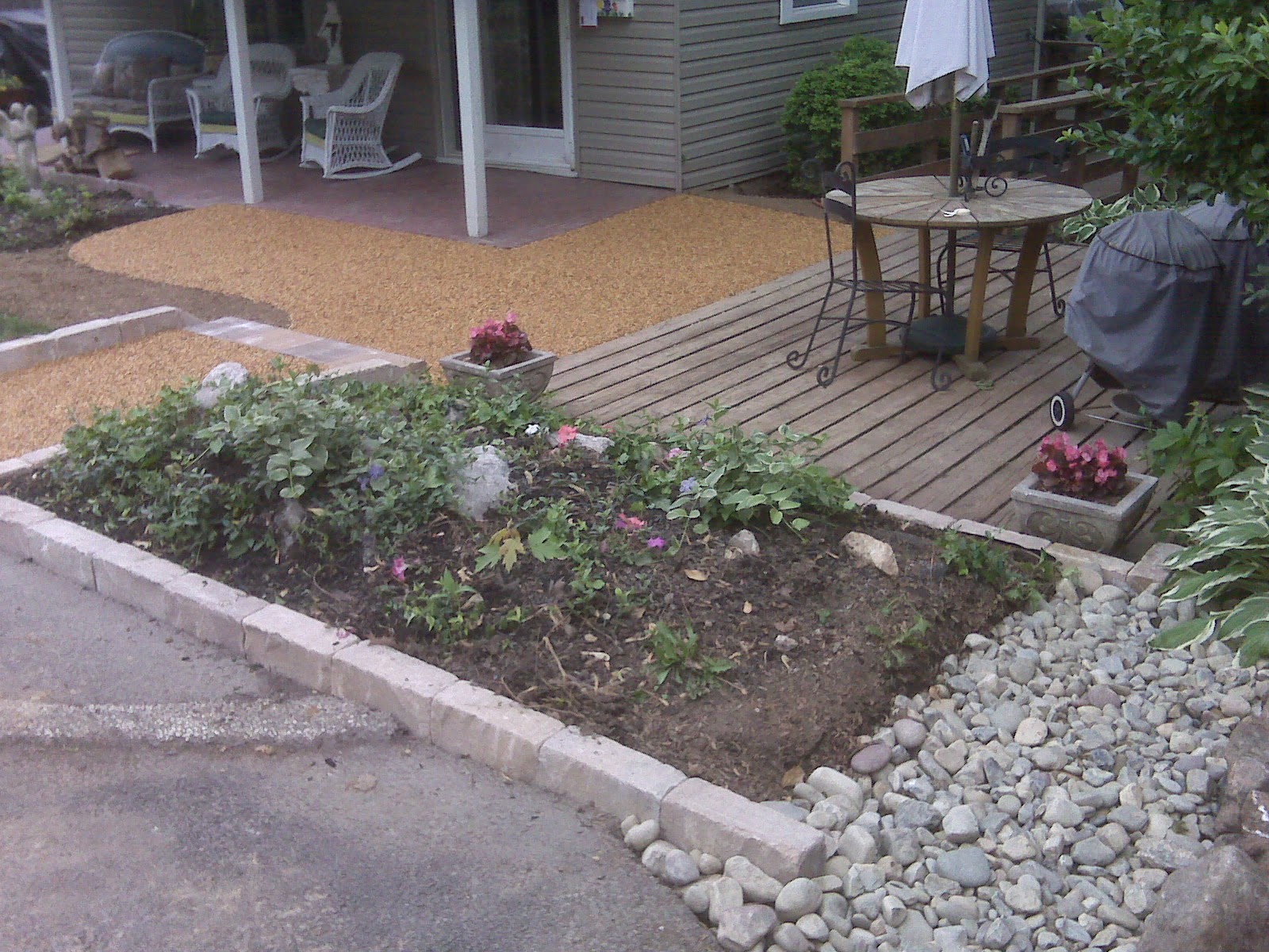 Custom Stoneworks & Design Inc.: Erosion control off your Driveway