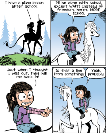 The Ladybug Reads...: Review - Phoebe and Her Unicorn