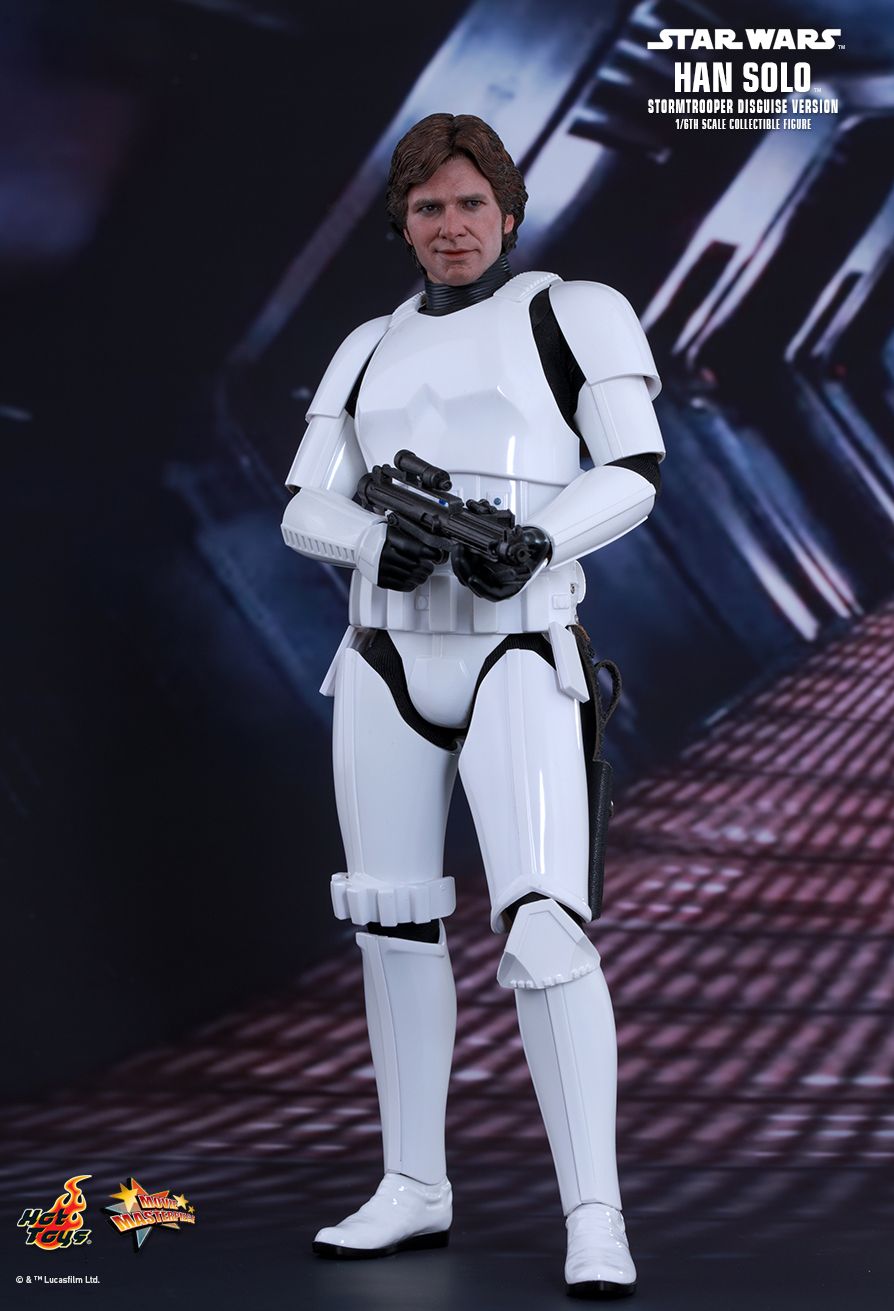 toyhaven: Hot Toys MMS418 Star Wars 1/6th scale Han Solo (Stormtrooper ...