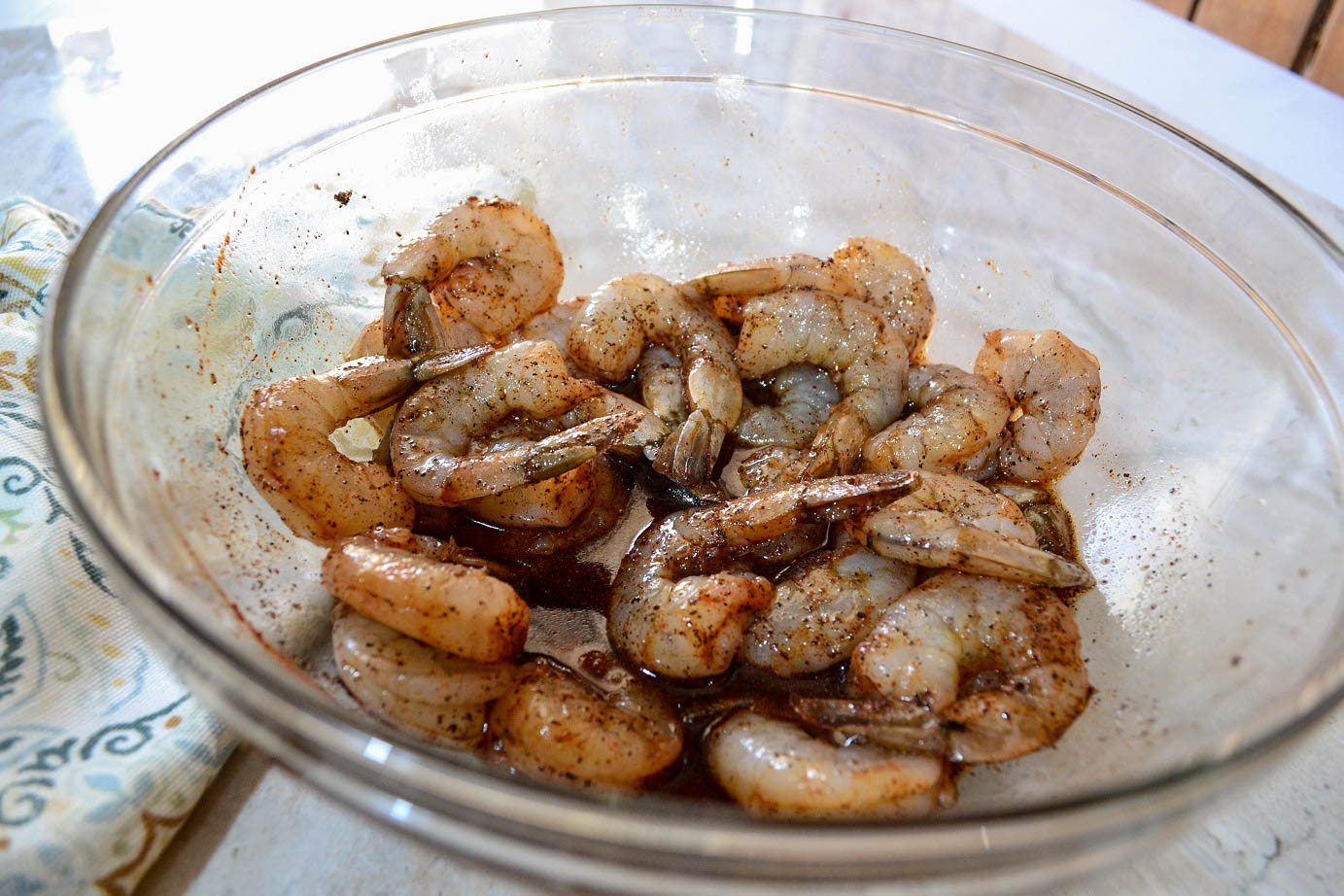 Greedy Girl : Boozy Java grilled shrimp skewers