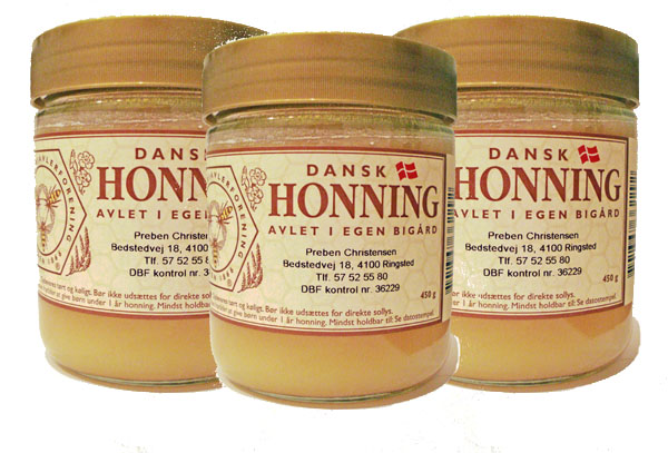 Noget om Mad: HONNING TIL EN ØM HALS