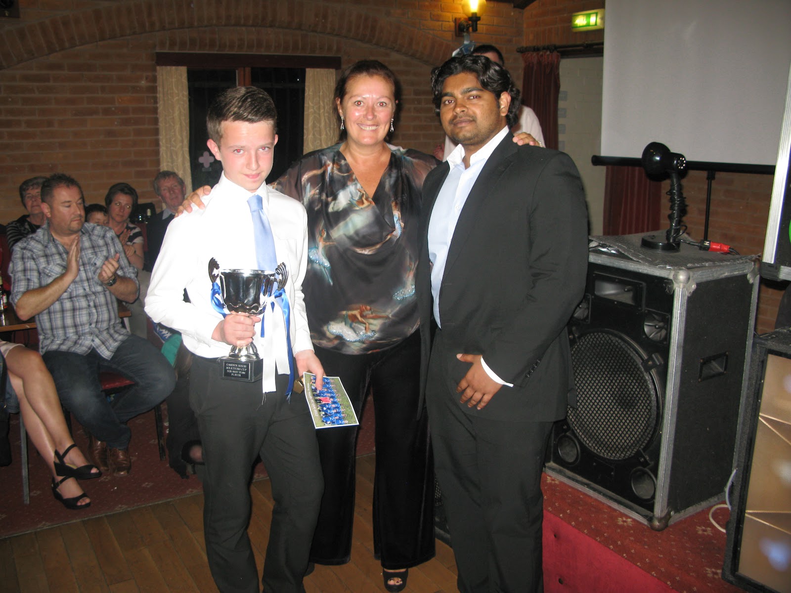 Parsloe Athletic Under 14’s Trophy Presentation 2012 | Garden House ...