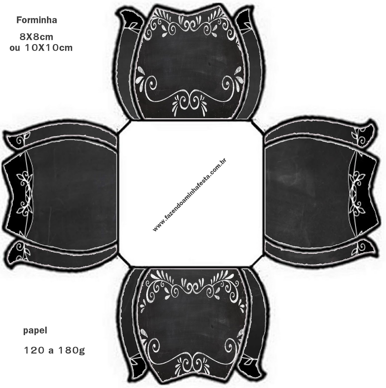 Blackboard Style: Free Printable Boxes. | Oh My Fiesta For Ladies!