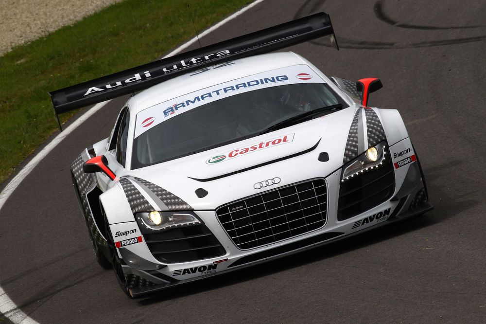 Audi Sport Italia second place finish in Italian GT race 1 at Mugello ...