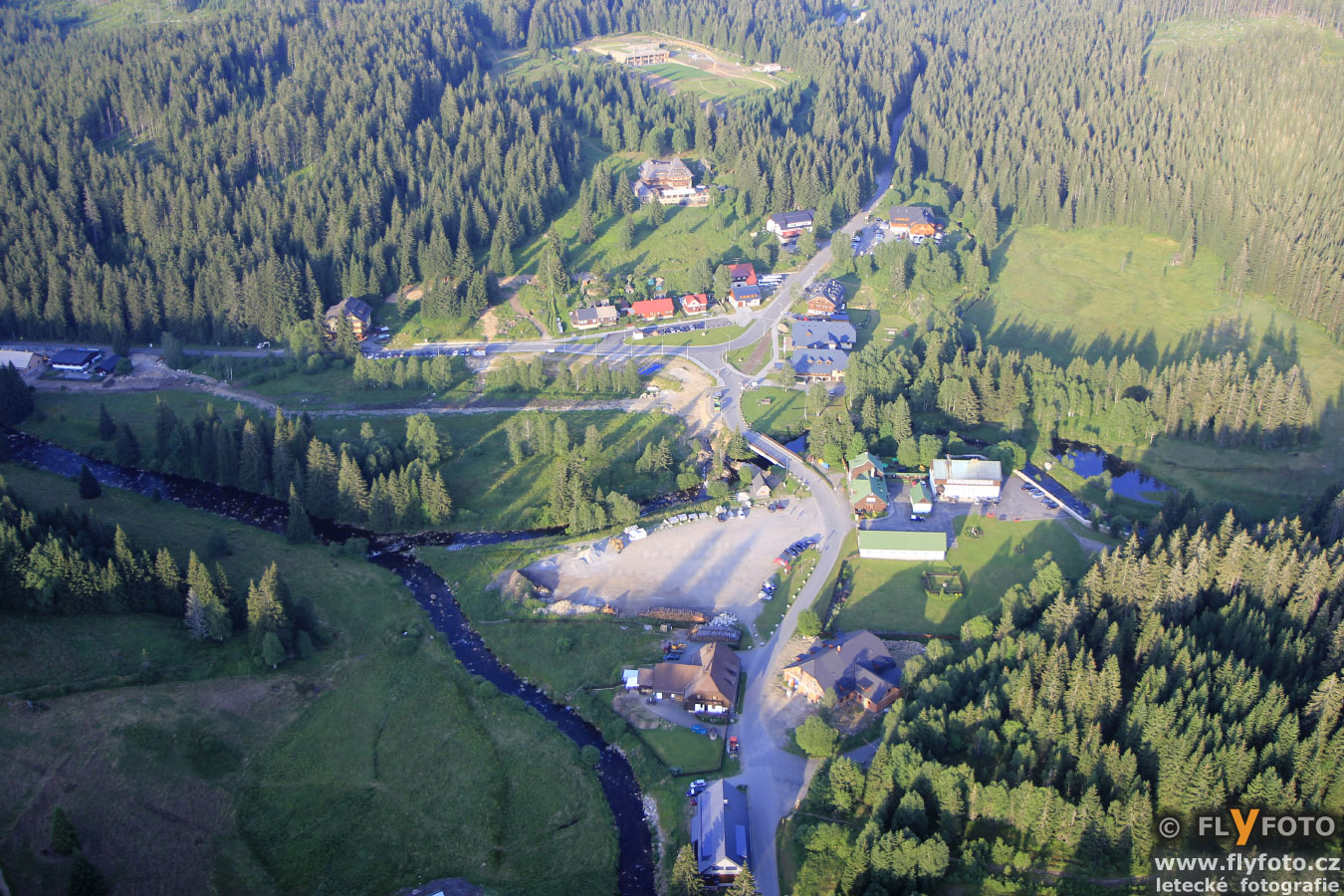 FLyFOTO letecká fotografie a video: Modrava
