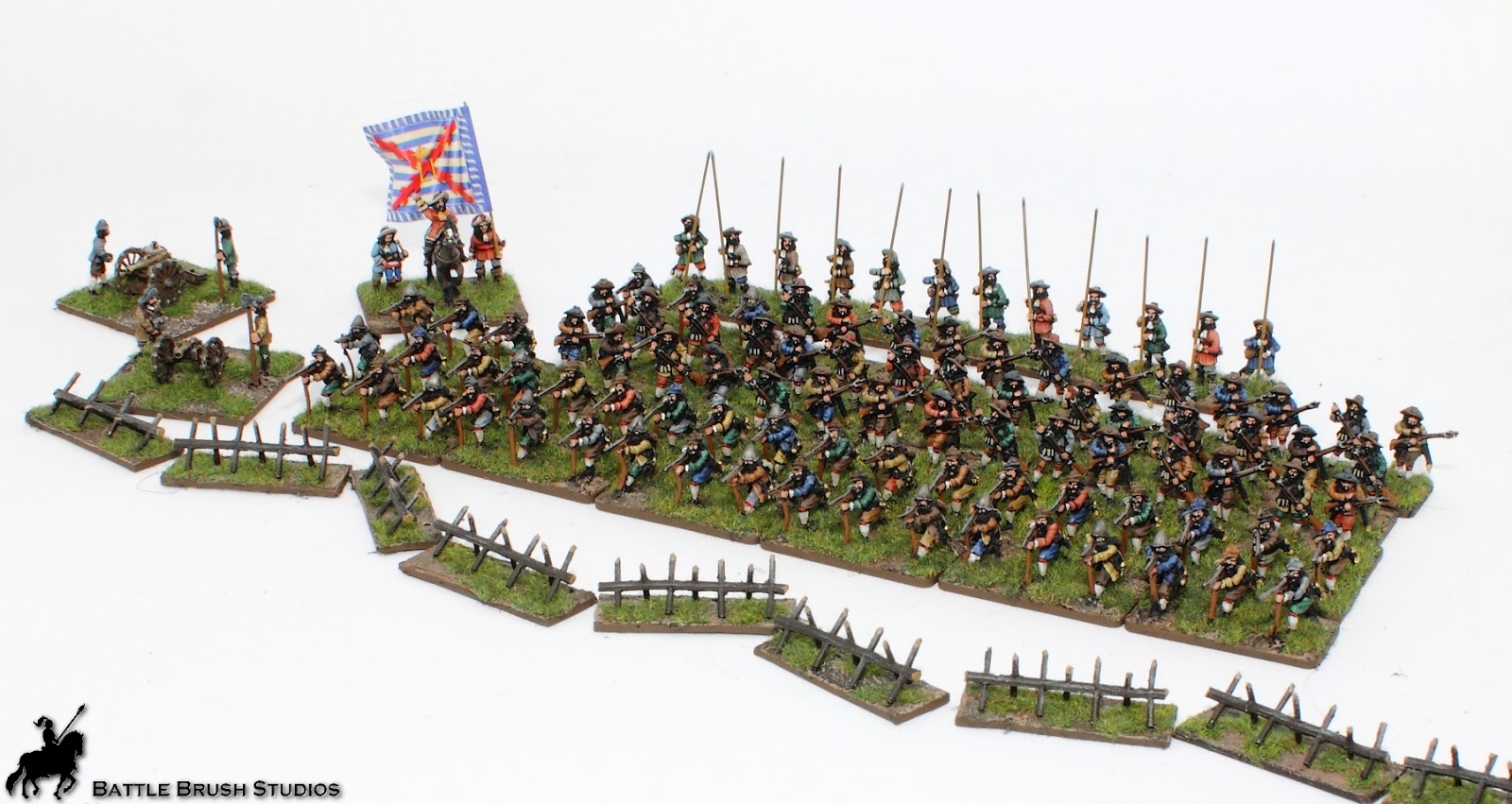 Battle Brush Studios: Showcase: Imperial Infantry and Artillery