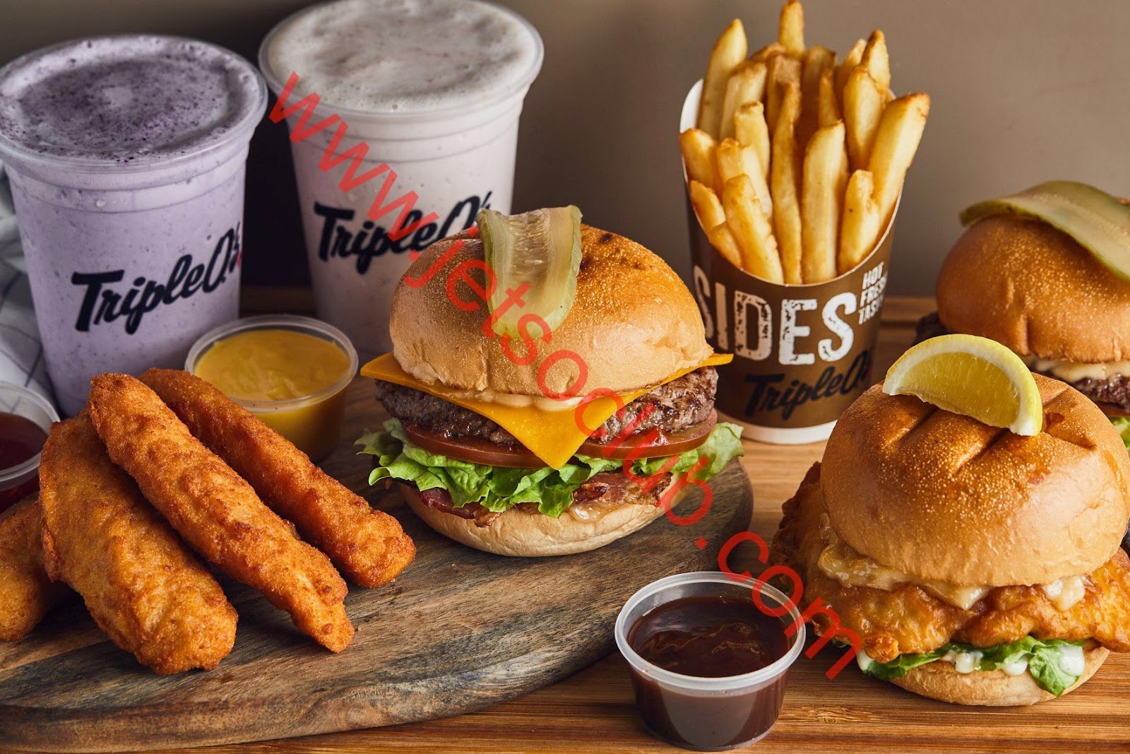 Triple O's：荃灣荃新天地店 套餐 買2送1（逢星期六日、至1/12） ( Jetso Club 著數俱樂部 )