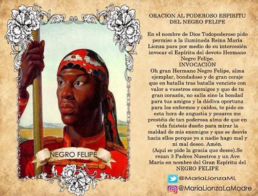 MARIA LIONZA: Oraciones a la Reina María Lionza, Guaicaipuro y el Negro ...
