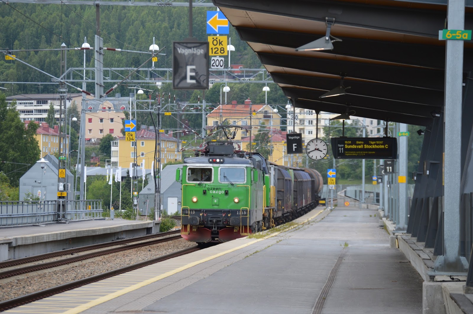 Trains and other things: North of Sweden: Botniabanan