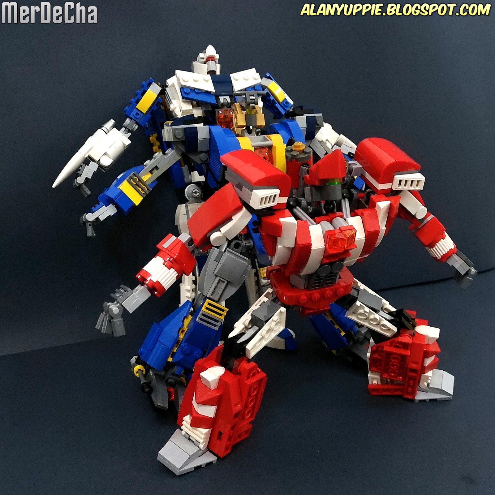 Alanyuppie's LEGO Transformers: LEGO Pacific Rim Jaeger Combiner ...