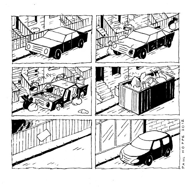Paul Hoppe Illustration News: Sequential Car Illustration