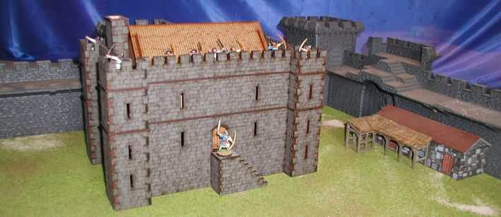 Tabletop Fix: Sally 4th - 28mm Scale 3 Story Norman Keep Kit