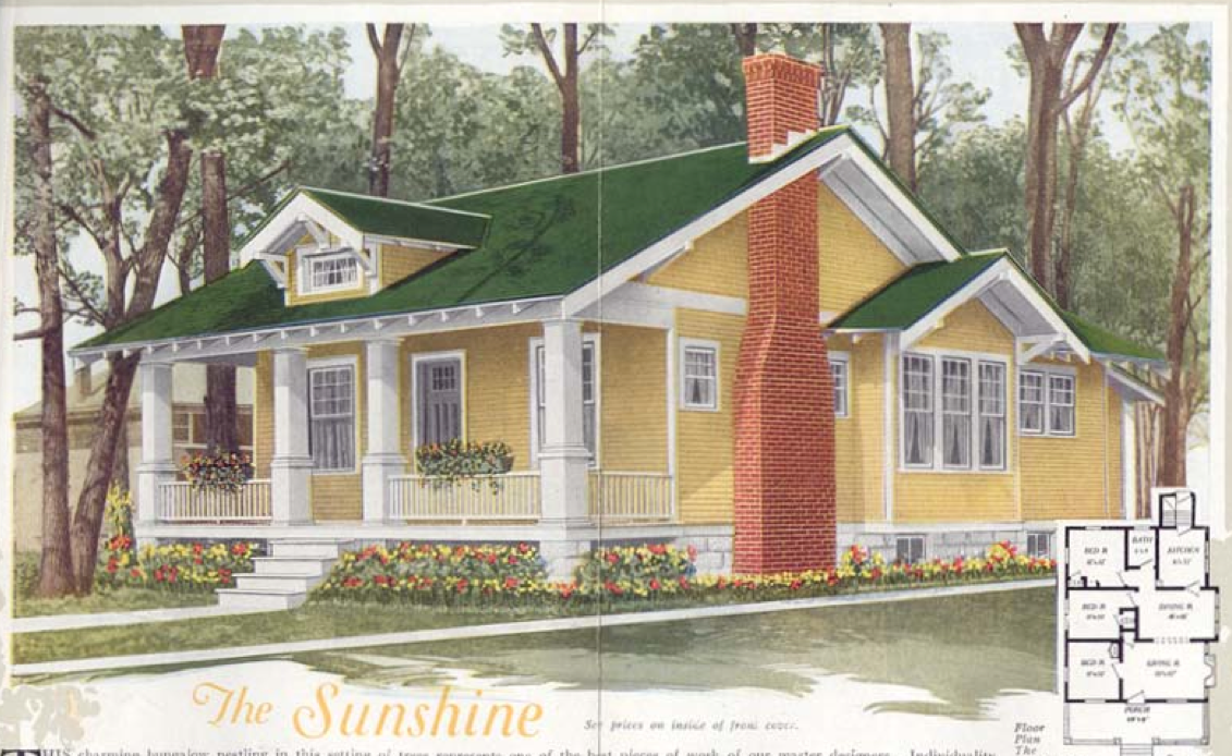 Laurelhurst Craftsman Bungalow: Aladdin Kit Homes