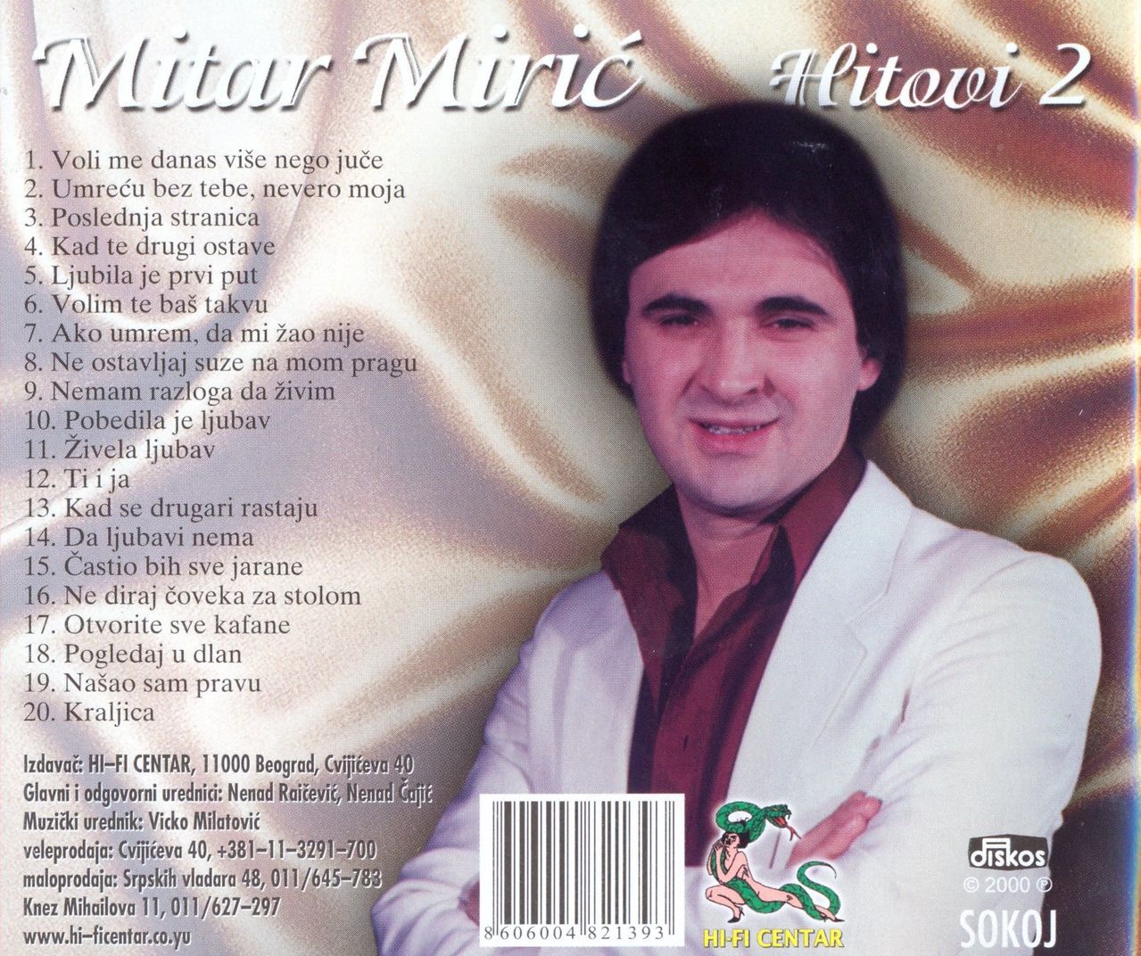 Magaza-Diskografije: Mitar Miric (1975-2016) - Diskografija