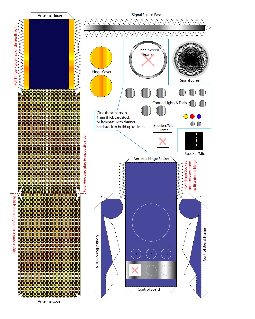 Obiwan-Papermodeling: Haggard's Star Trek Paper Models