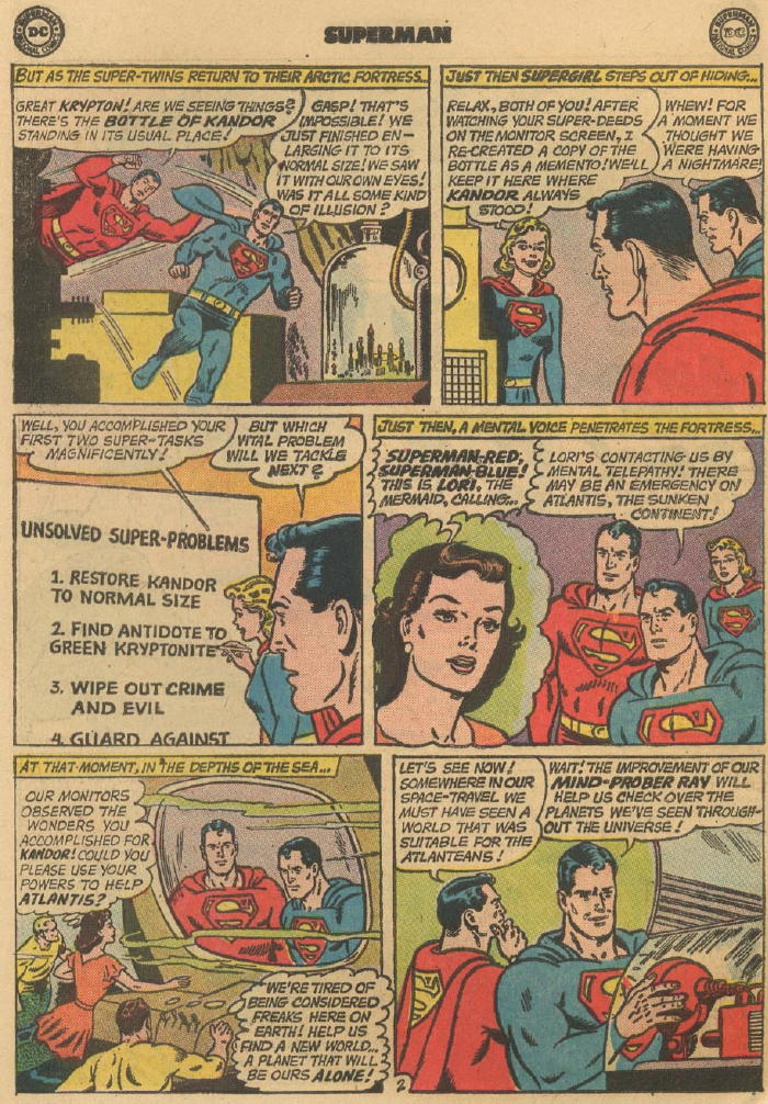 Ominous Octopus Omnibus: Superman Red And Superman Blue