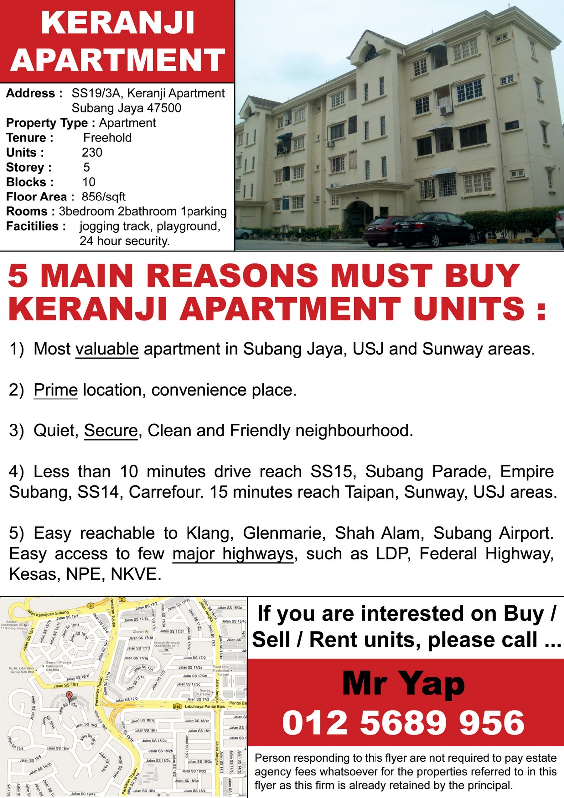 Buy Sell Rent Condominiums: Keranji Apartment, SS19 Subang Jaya, RM275 ...