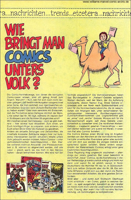 TALES FROM THE KRYPTONIAN: More of those old german Marvel comics