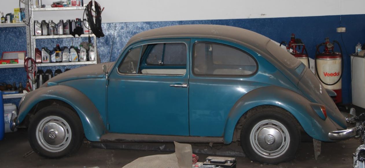 Just A Car Guy: this '66 bug has been sitting for 21 years. That's ...
