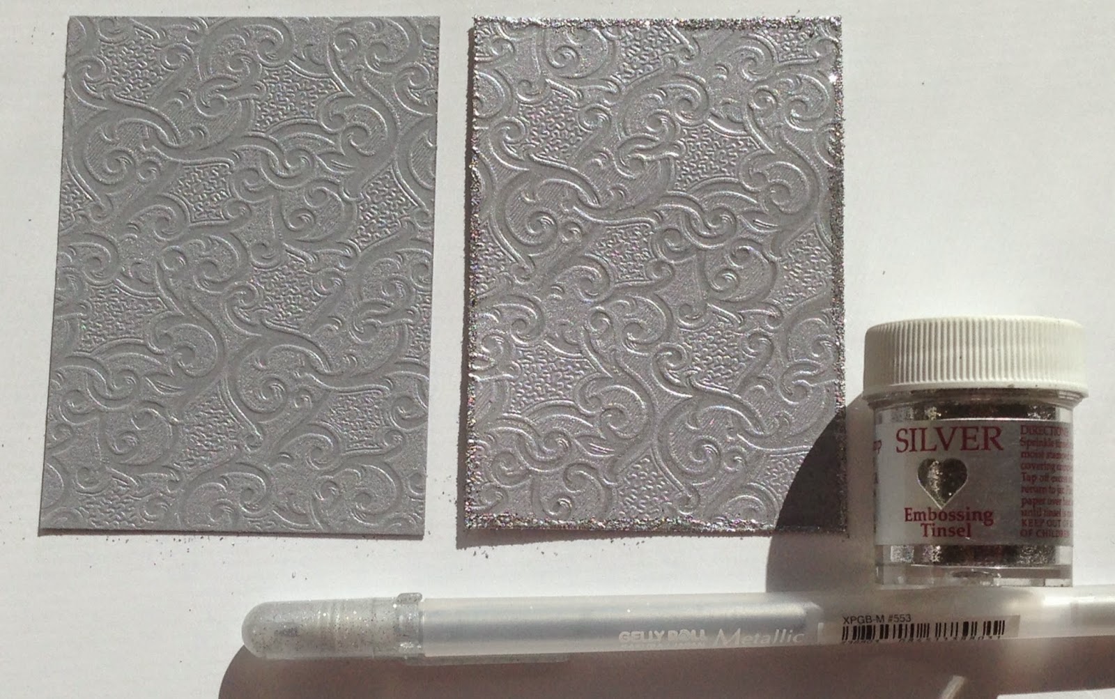 Creative Expressions: "Silver" Color Perceptions ATC