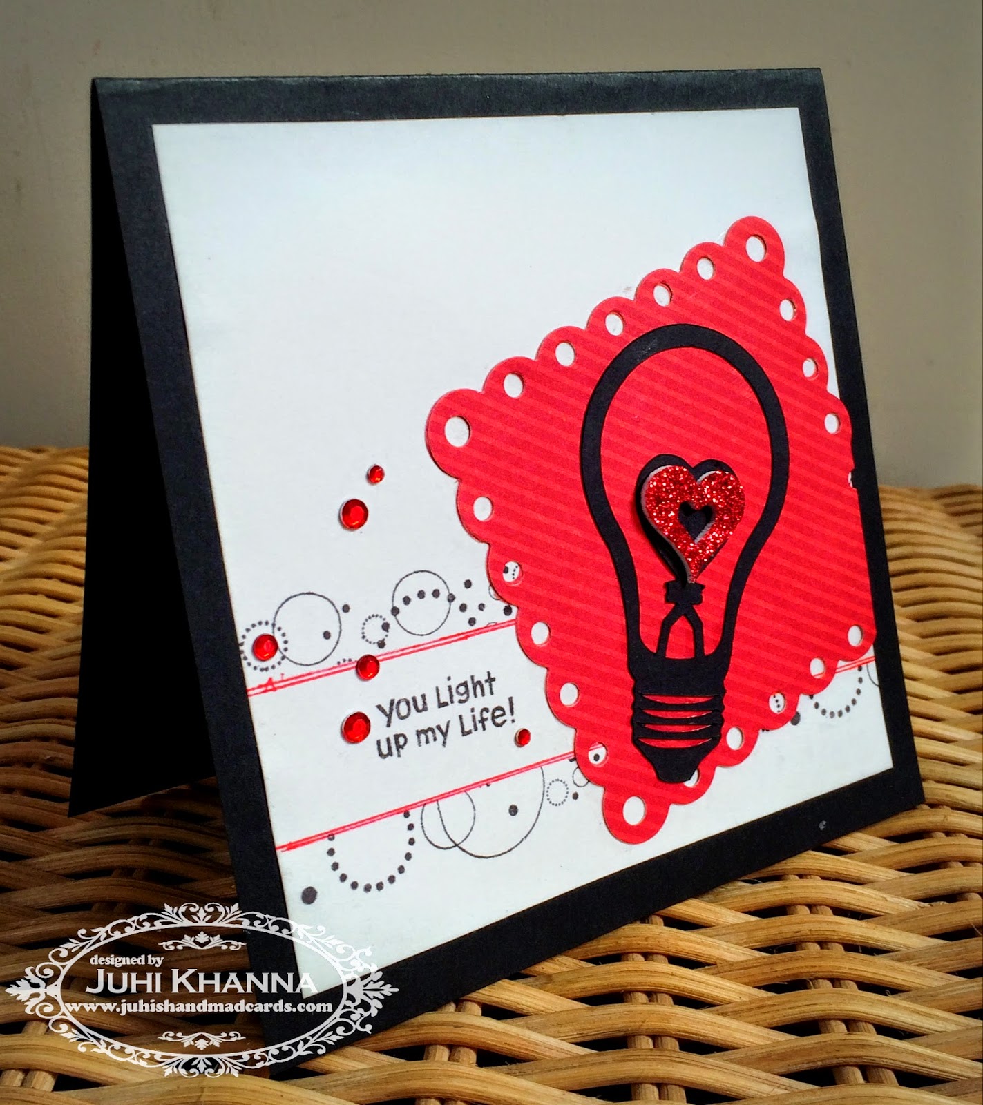 Juhi's Handmade Cards: You light up my life