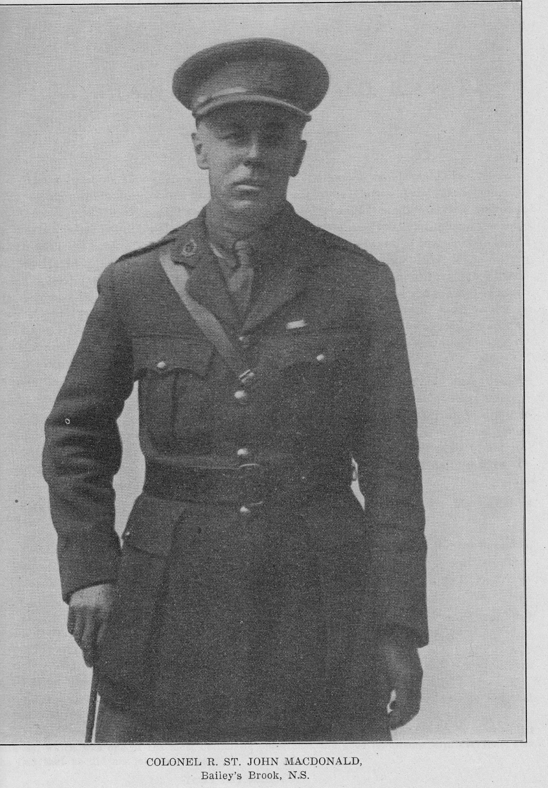 First World War Veterans of Guysborough County: Sgt. Horace Goddard ...