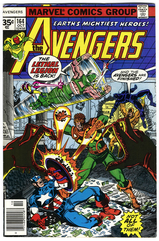 "Hero Envy" The Blog Adventures: THE AVENGERS #164, 165, 166 (1977)