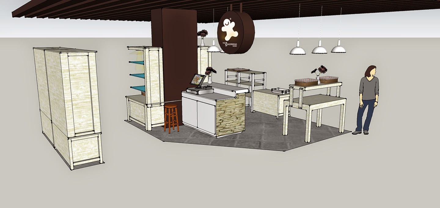 sohojames homework: 3D :: Bakery Counter