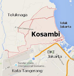 KotaKita.com: Peta Kota Kosambi