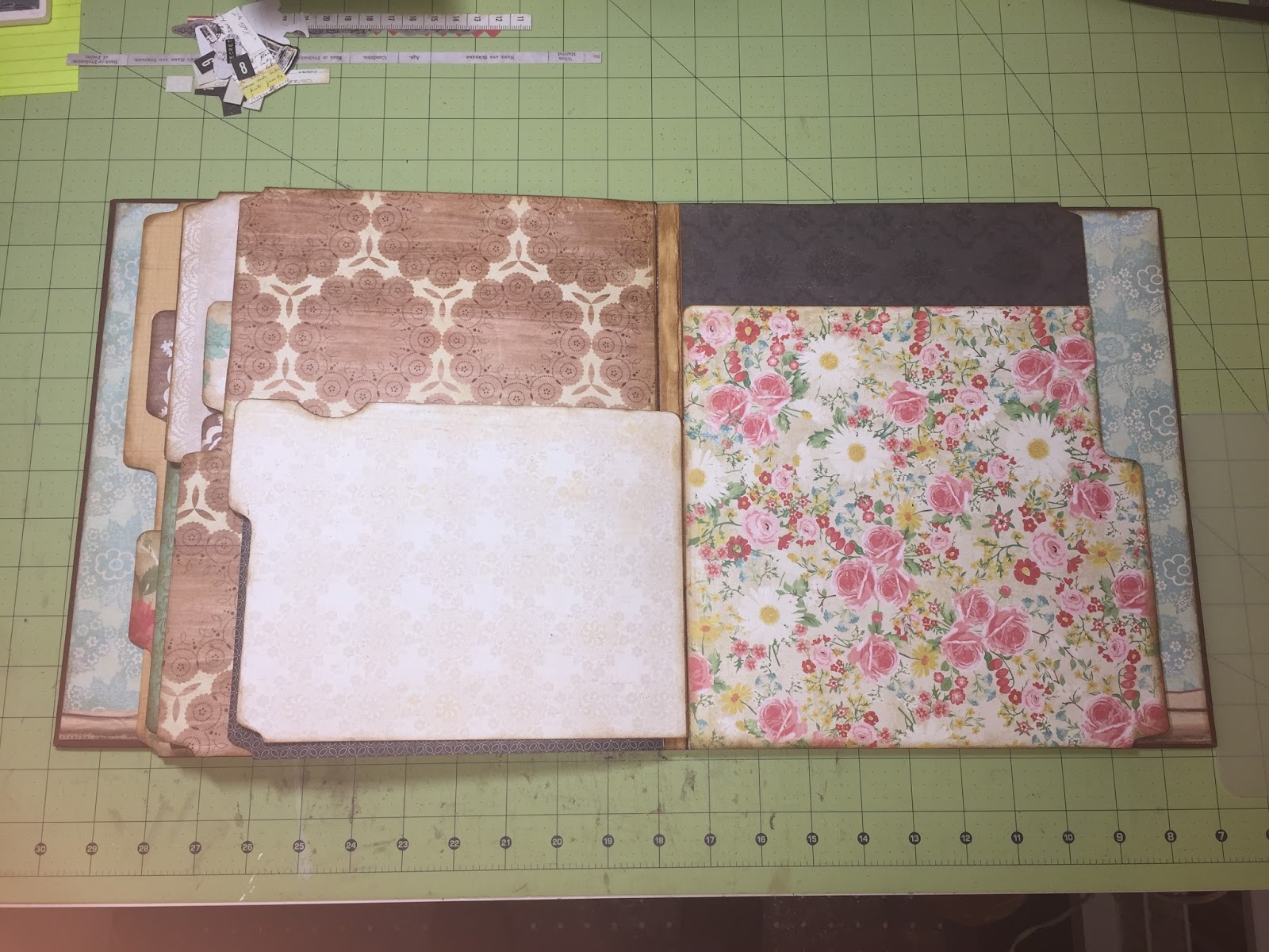 A Creative Operation: "Moments" File Folder Album, Part 2