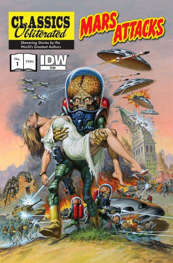 John Kenneth Muir's Reflections on Cult Movies and Classic TV: Pop Art: Mars Attacks (IDW Edition)