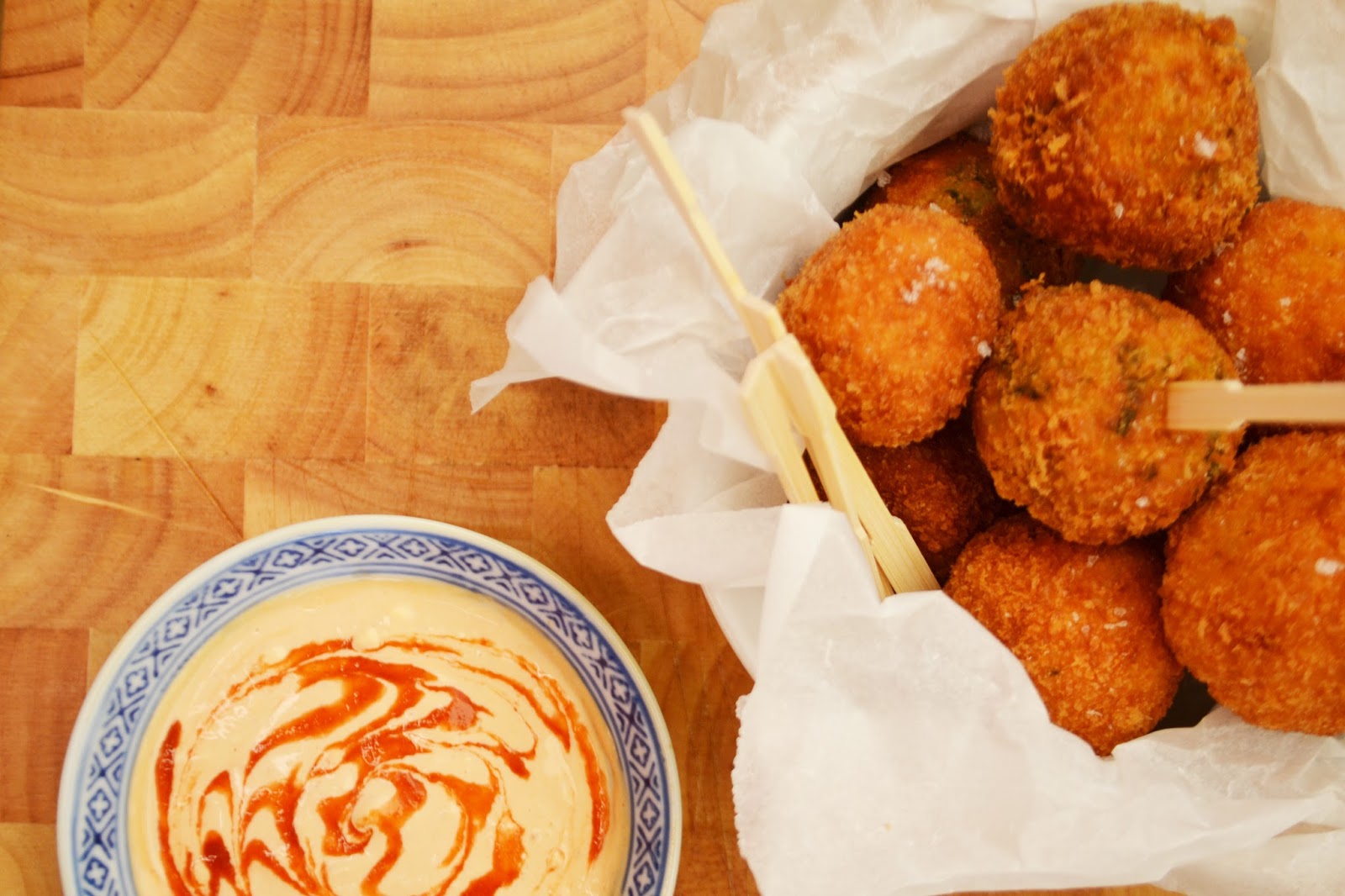 All The Little Extras: Mini Vegetarian Arancini