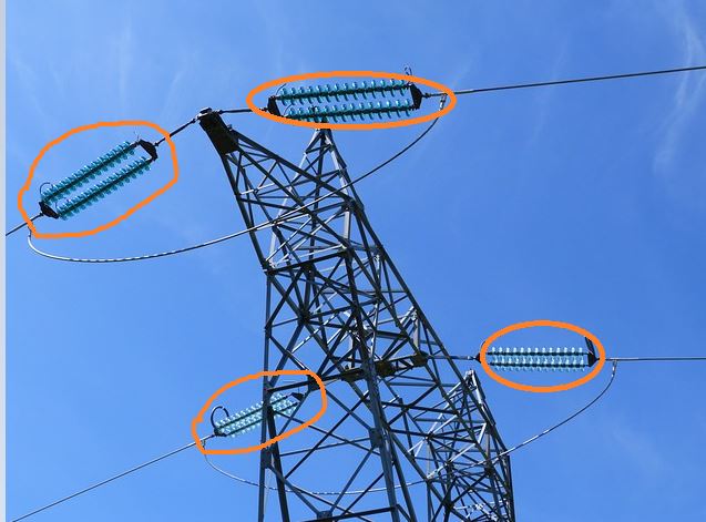 Isolator : Piringan Bergerigi di Jaringan Listrik