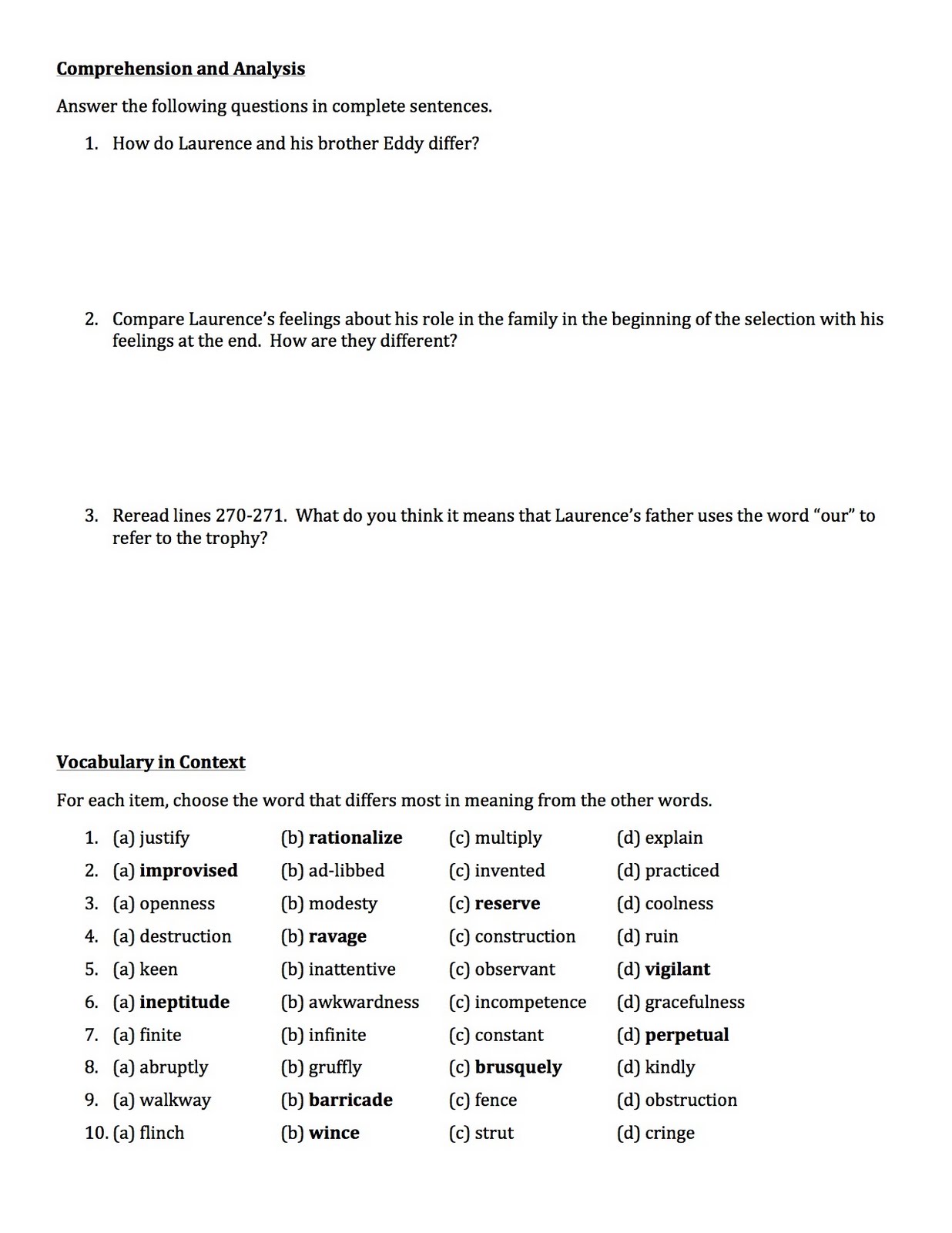 Ms. Hughes's Amazing World of English: The Great Rat Hunt