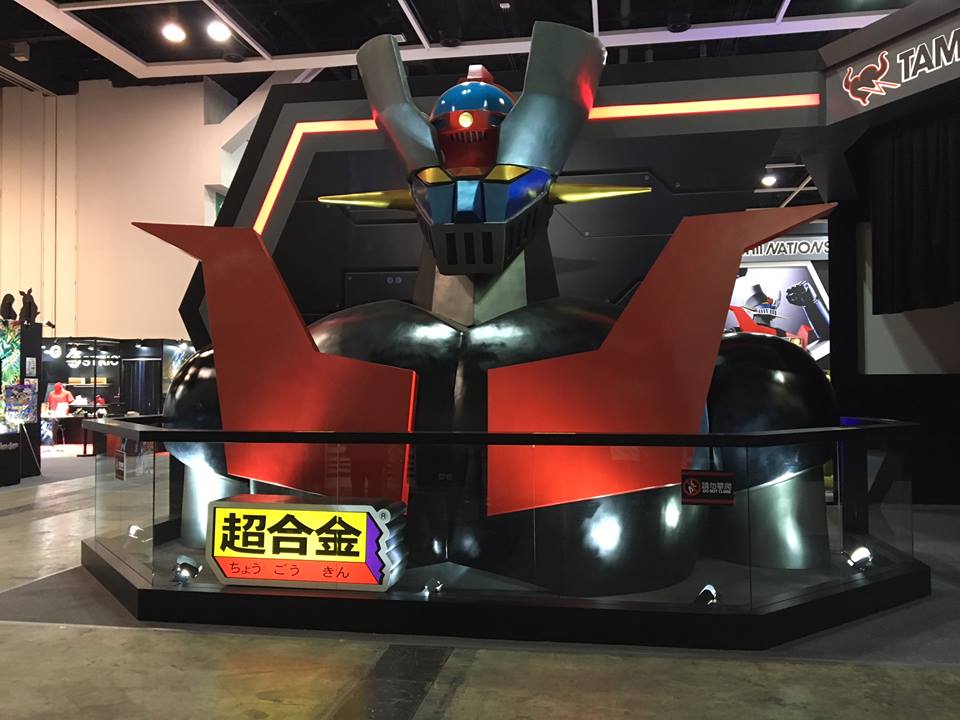 MAZINGER Z with “Secret Base” Diorama Display @ #C32017