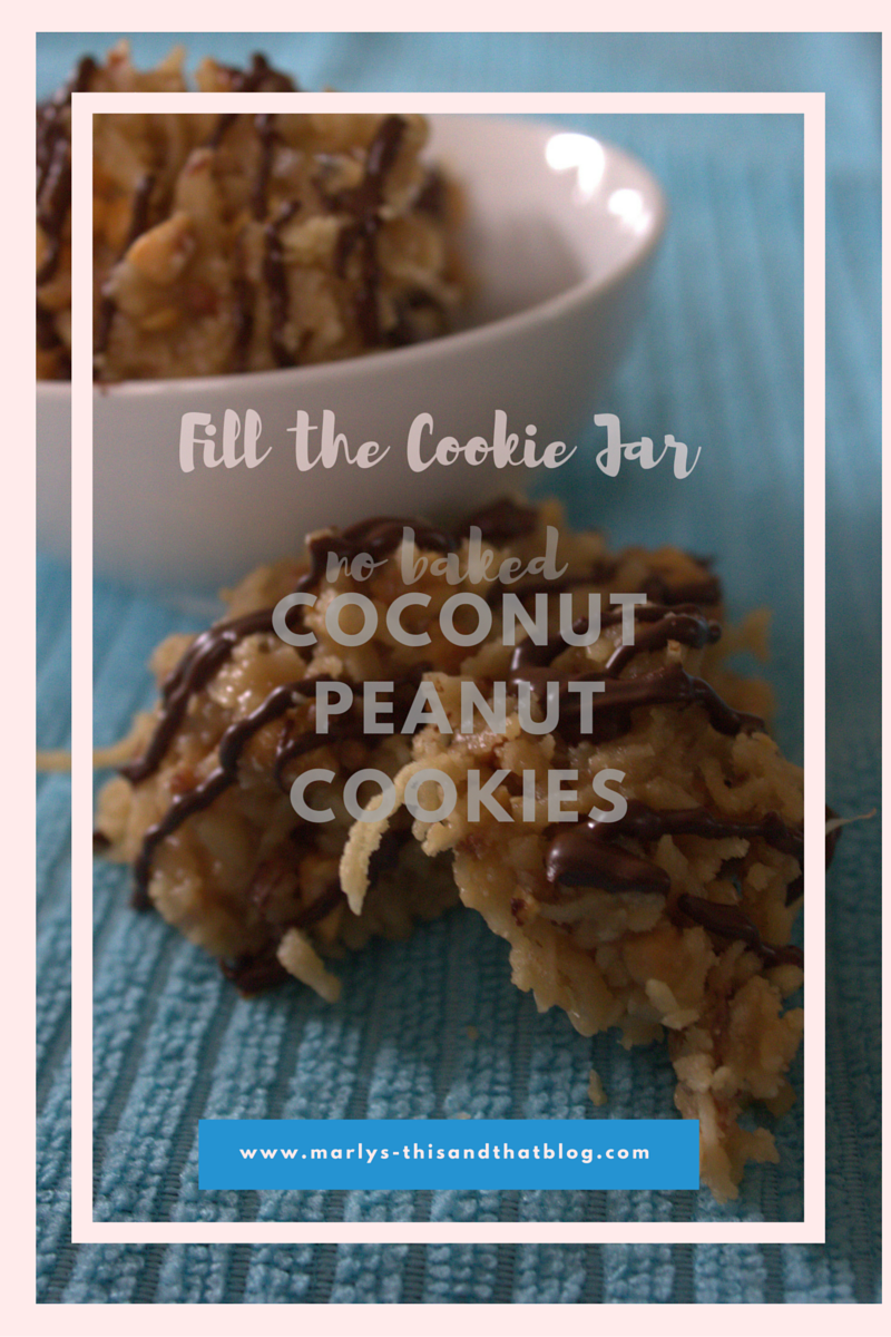 This and that: Coconut Peanut Cookies - Fill the Cookie Jar