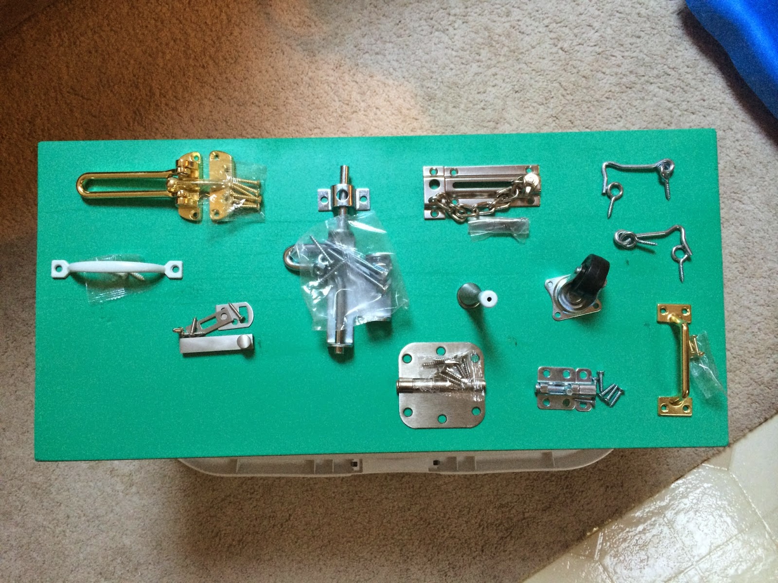 Deluxe Latches Board at Victoria Capp blog