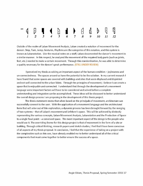 Angie: Study of Movement: Rudolf von Laban