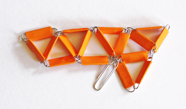 DIY jewelry from paperclips and tape | How About Orange