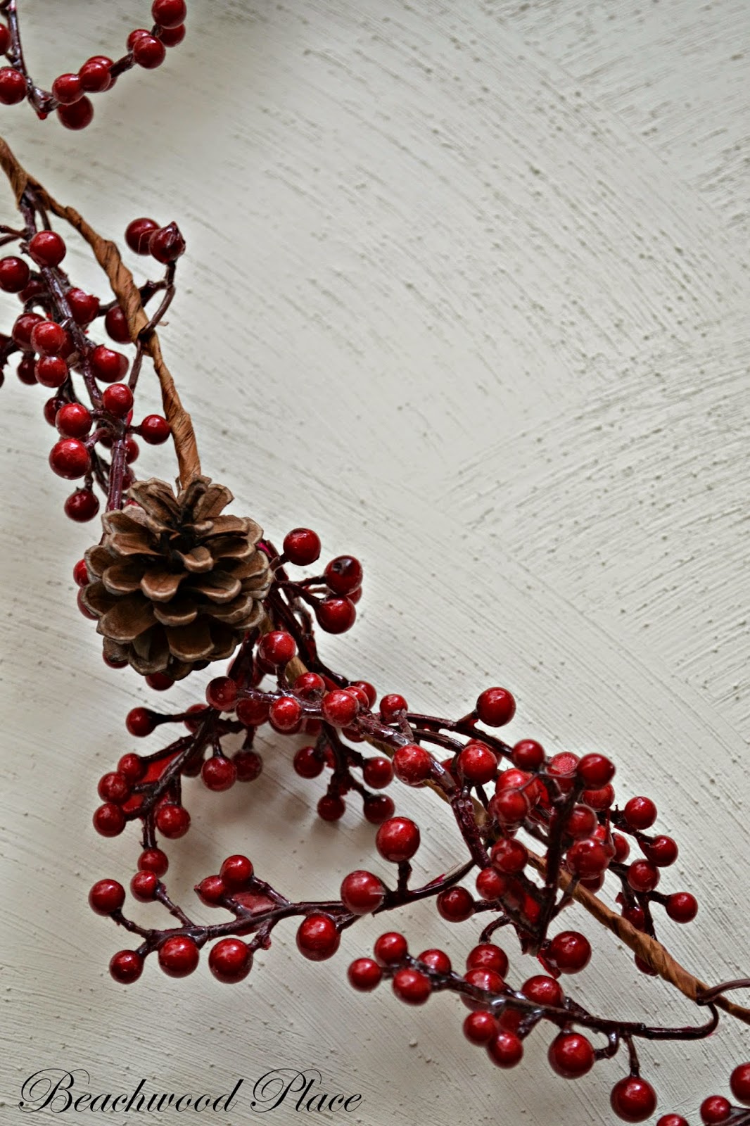 Beachwood Place: A Berry Garland Christmas Wreath