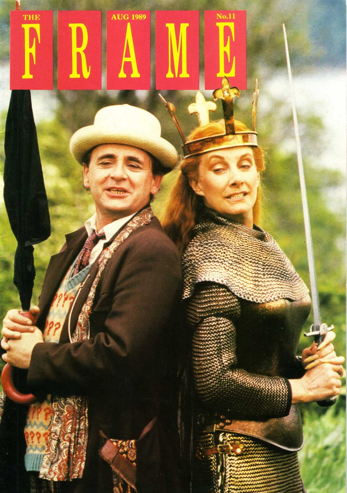 STARLOGGED - GEEK MEDIA AGAIN: 1987: DOCTOR WHO - THE FRAME FANZINE ...