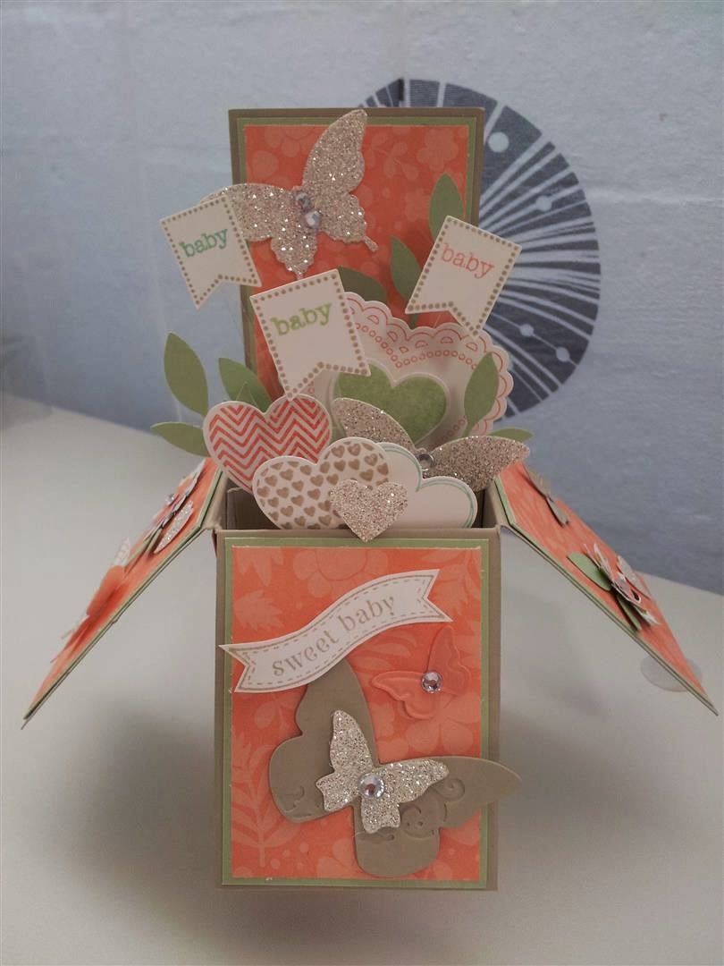 Chloe Evans: Card in a Box - Baby Card