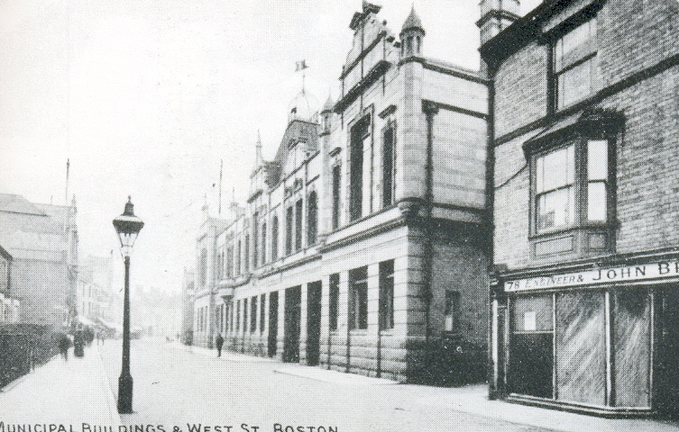 Old Boston: West Street.