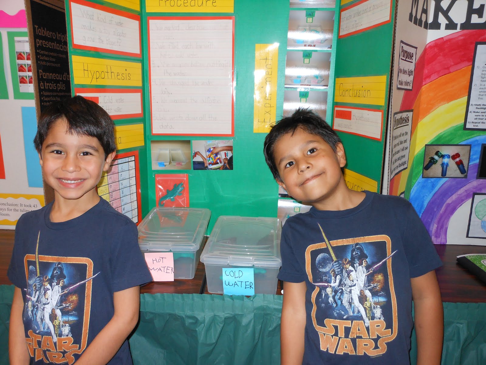 my little movie stars: kindergarten science fair project part 4