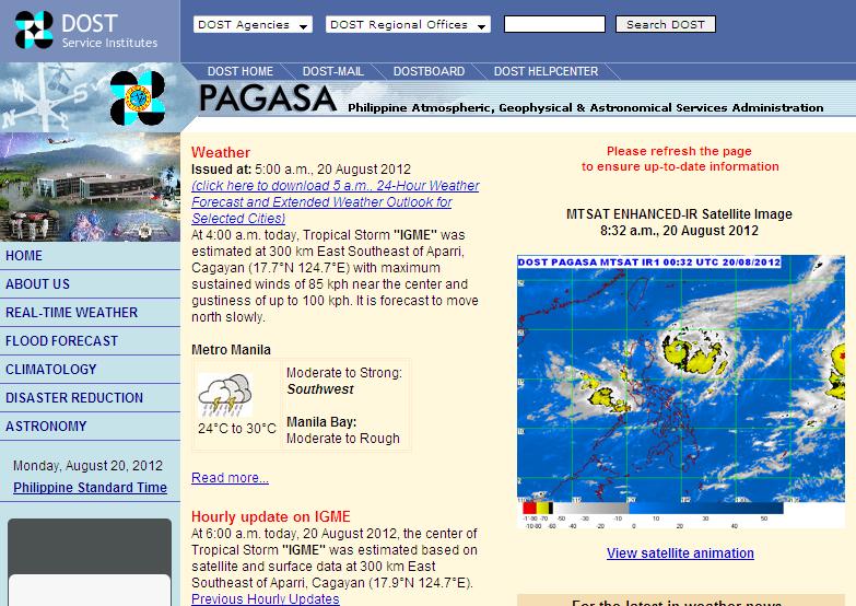 Government and Taxes: PAGASA Bureaucracy 3: On Giving Local Names to ...