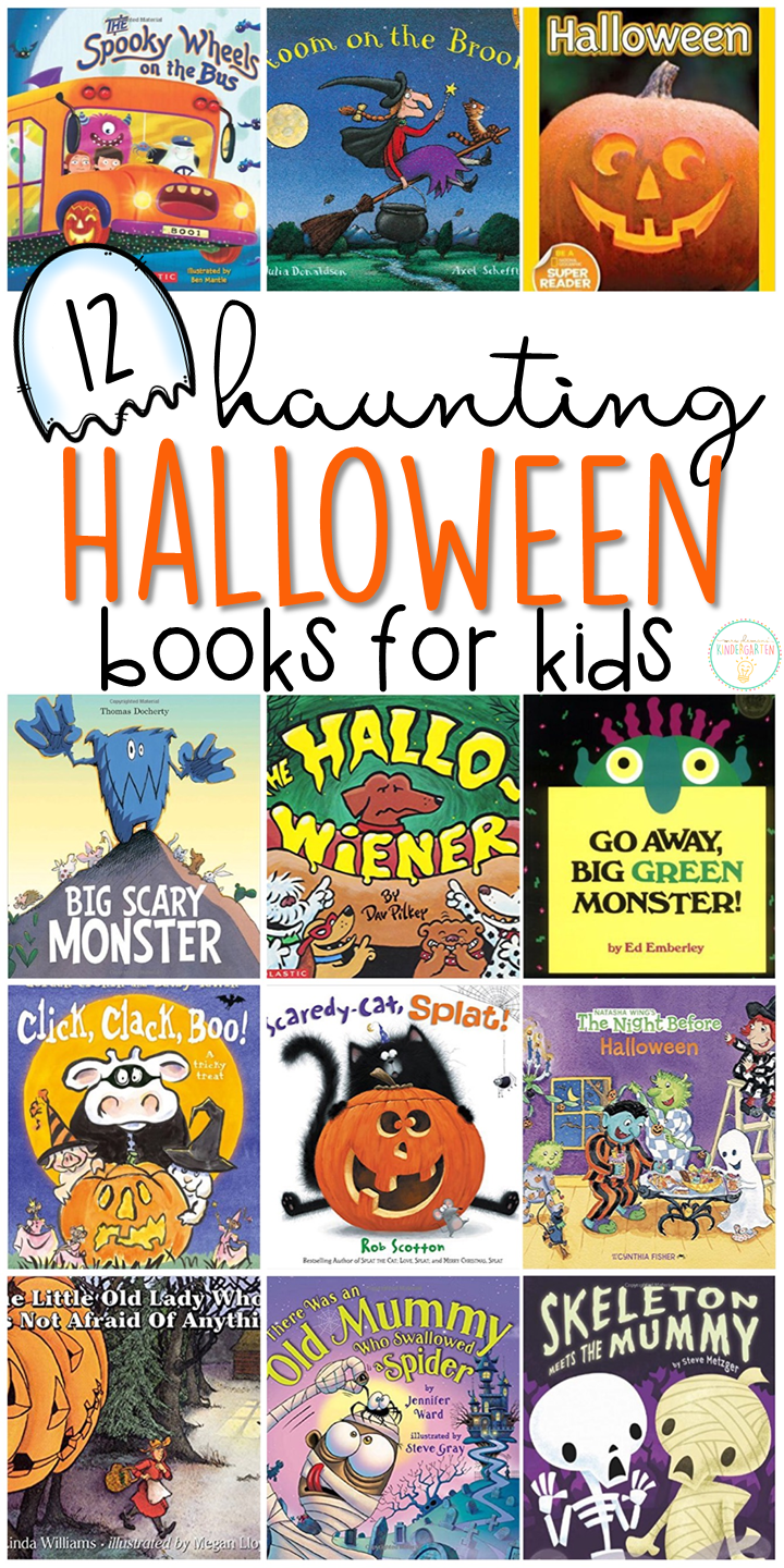 12 Haunting Halloween Books for Kids {with teaching ideas!} - Mrs ...